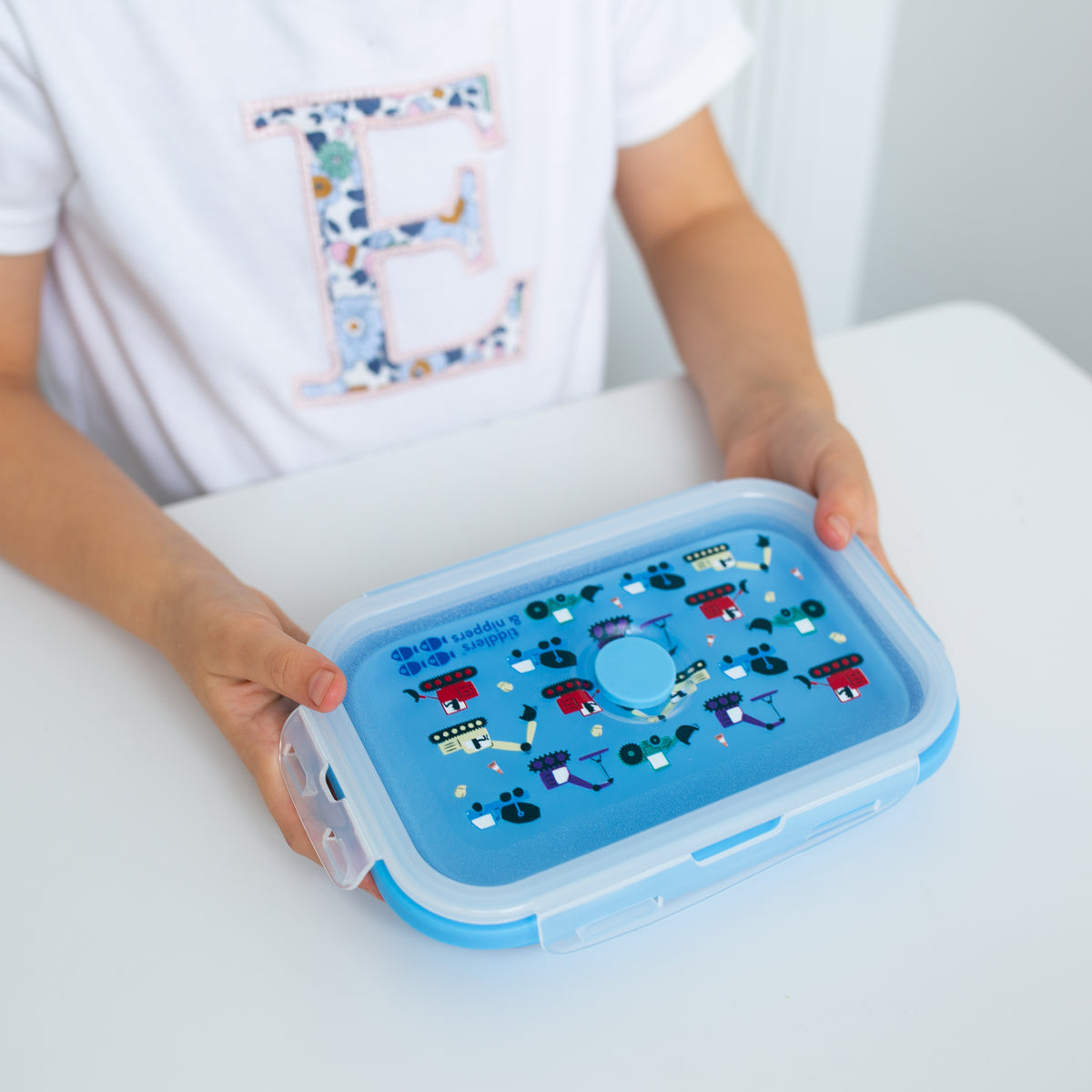 Silicone Collapsible Snack Box Leak-Proof Microwave, Freezer Safe ...